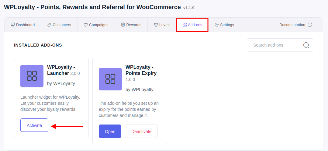 How to Setup Loyalty Points Launcher Widget in WooCommerce?