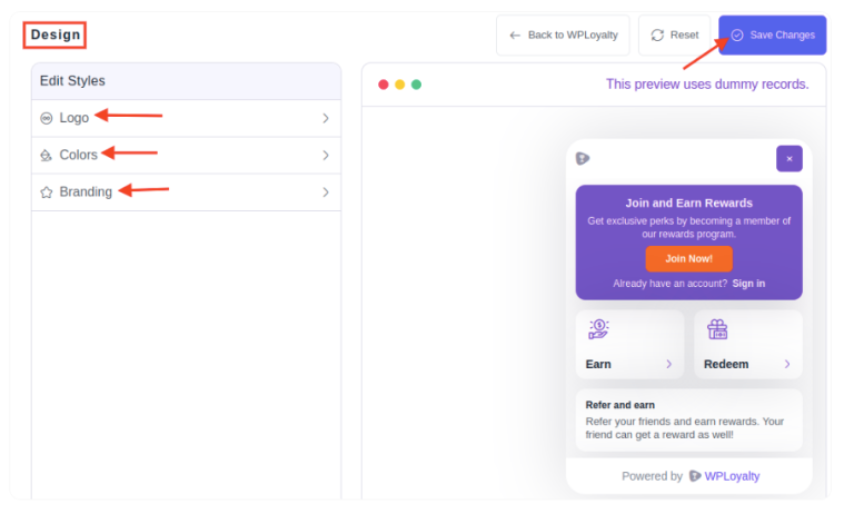 Launcher Widget - WPLoyalty