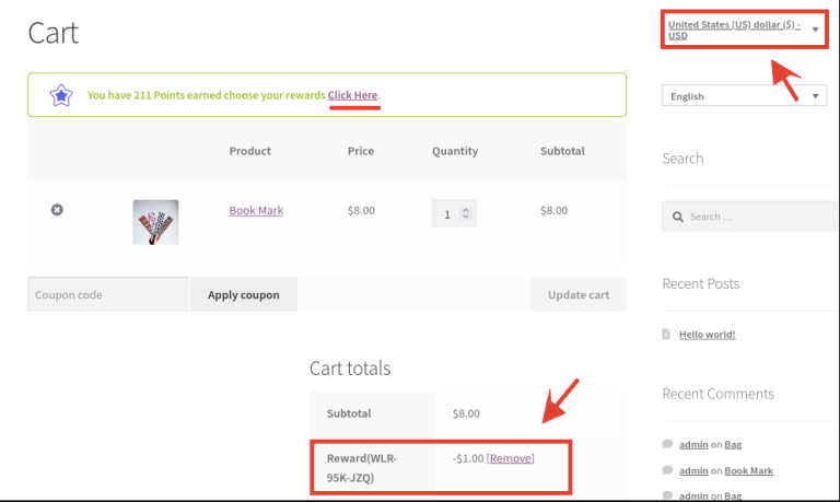 Multi Currency - WPLoyalty
