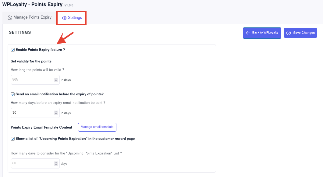 Point Expiry - WPLoyalty